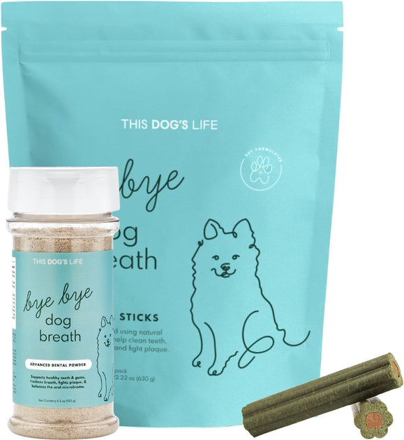 Bye, Bye Dog Breath Products – This Dog's Life
