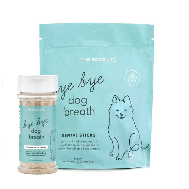 Bad Dog Breath Supplement | Bye Bye Dog Breath Dental Kit – This Dog's Life